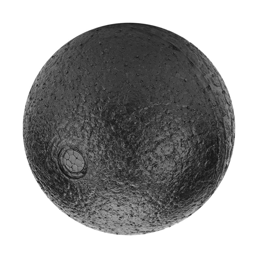 Kadimendium Massage Foam Ball, Soft Yoga Foam Roller for Rehab Exercises for Women for Stability Exercise(Black, 10CM Single Ball)