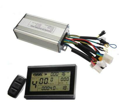 HALLOMOTOR 24V 36V 48V 750W 30A Sine Wave Controller Regenerative Electric Bike with KT LCD3 Display Reverse Function (36V 48V Universel)
