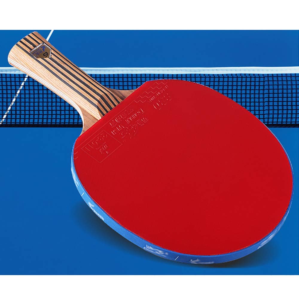Hewen-Ping Pong Set Durable Table Tennis Set Table Tennis Racket Ping Pong Bat Set with 1 Rackets, 10 Balls and 1 Racket Case Table Tennis Bat (Size : Short)