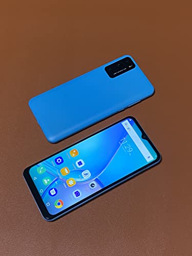 zsddzzy 6.52in Screen,HOT 12i Android Smartphone ,Dual SIM Card,1GB RAM ,8GB ROM,Only Supports Dual SIM Card Frequency Band of 3GWCDMA :850/2100MHZ,Unlocked Cell Phone(Blue)