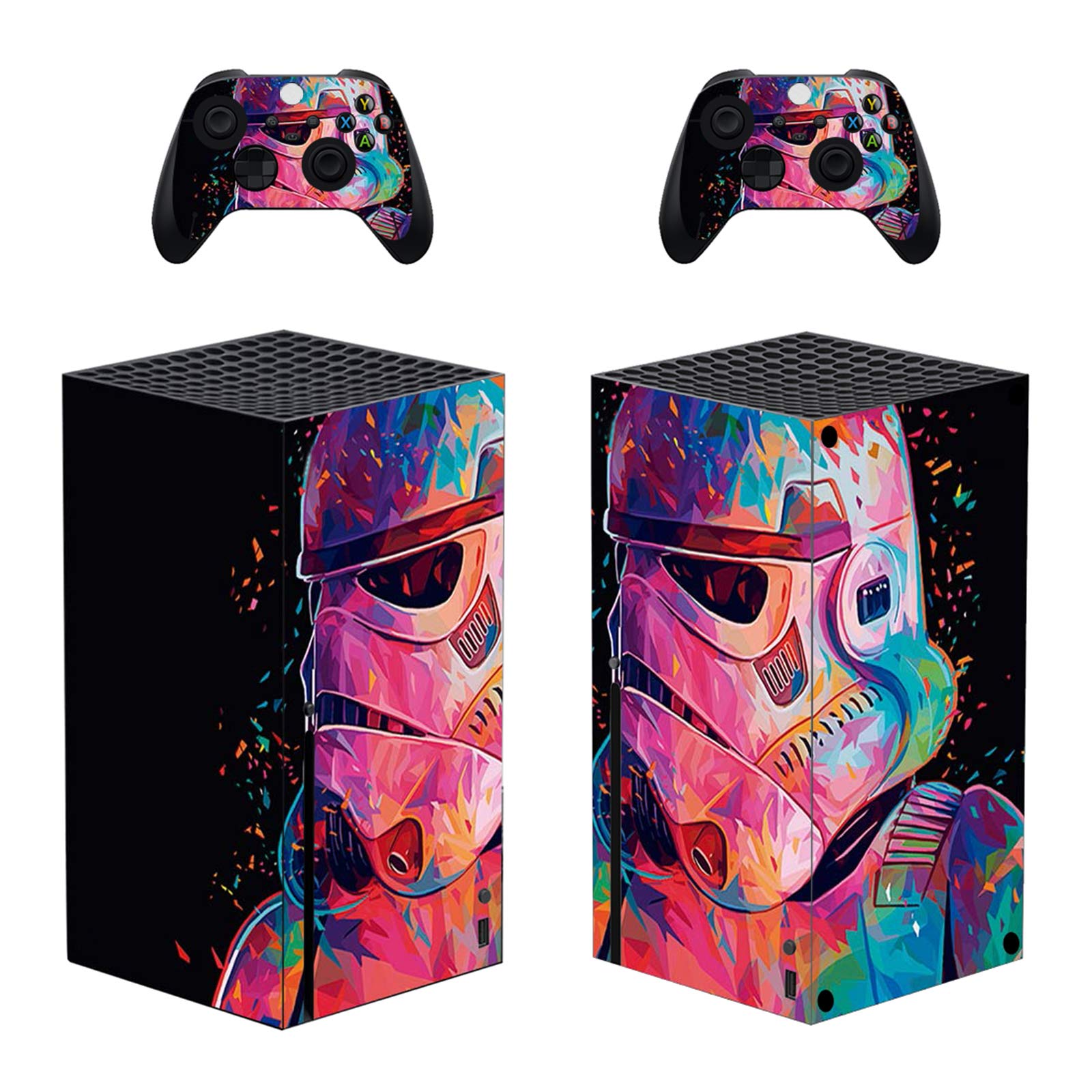 gotor Vinyl Decal Sticker Cover Wraps Skin for Xbox Series X Console and Controller Skins (Xbox Series X, Xbox Series X Type-L)