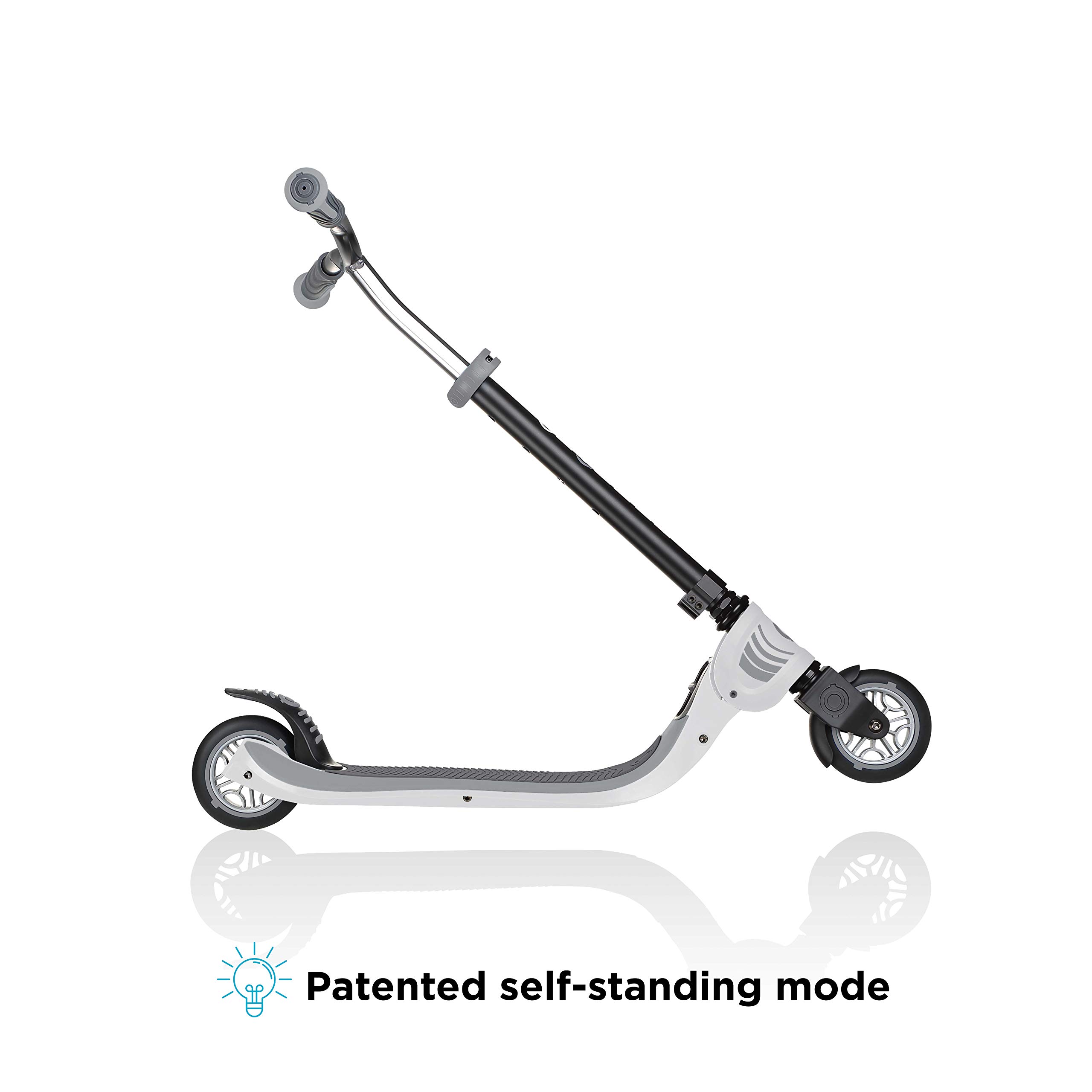 Globber Flow Foldable 125 2-Wheel Scooters Perfect Choice for Children to Transition to Their First 2-Wheel Scooter. Adjustable Features, Robust Design