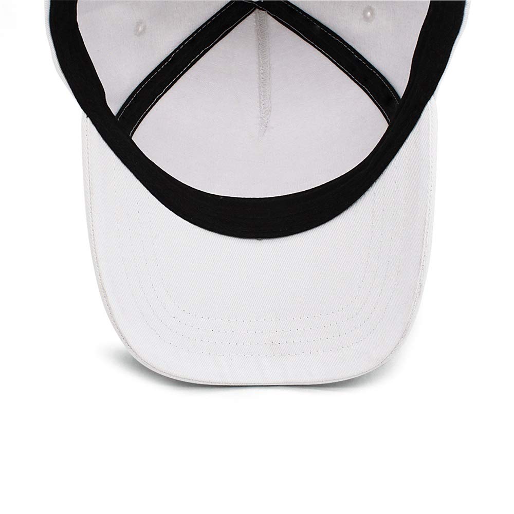 Haibobo Mens Womens Adjustable Snapback Hat Flat Bill Trucker Hat