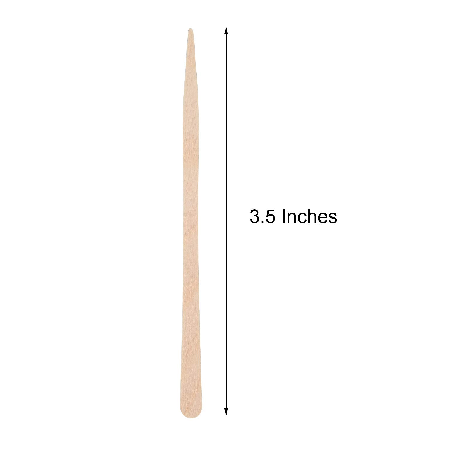 Hestya 600 Pieces Wax Applicator Sticks Wood Waxing Craft Sticks Spatulas Applicators for Hair Removal Eyebrow Body (Style Set 2)