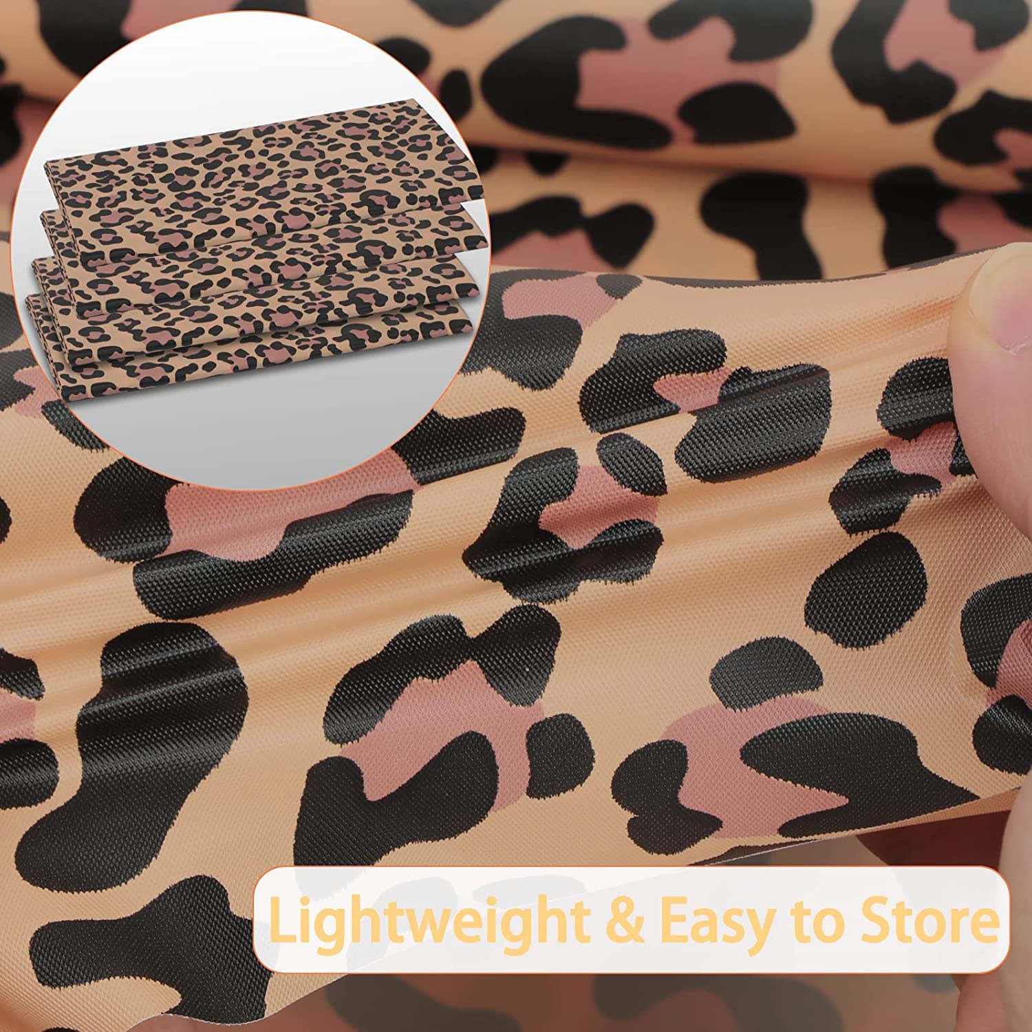 GoodSing 4 PCS Disposable Plastic Tablecloth, Table Cover for Kitchen Dinning Rectangle Tablecloths for Thanksgiving Christmas Wedding Parties Birthdays Home Decoration Leopard Printā¦