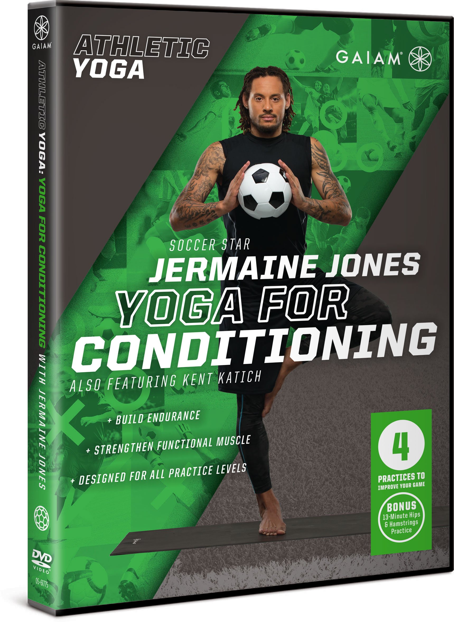 Gaiam Athletic Yoga: Yoga for Conditioning with Jermaine Jones