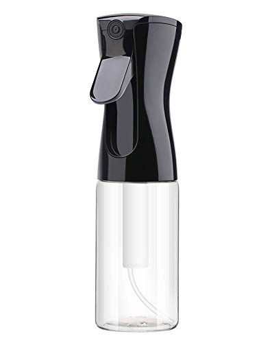 Hair Spray Bottle, Continuous Spray Water Bottle Refillable Continuous Pressurized Mist Sprayers Empty Misting Bottle for Taming Hair in Morning, Showering Pets, Plants, Cleaning - 5.4oz/160ml