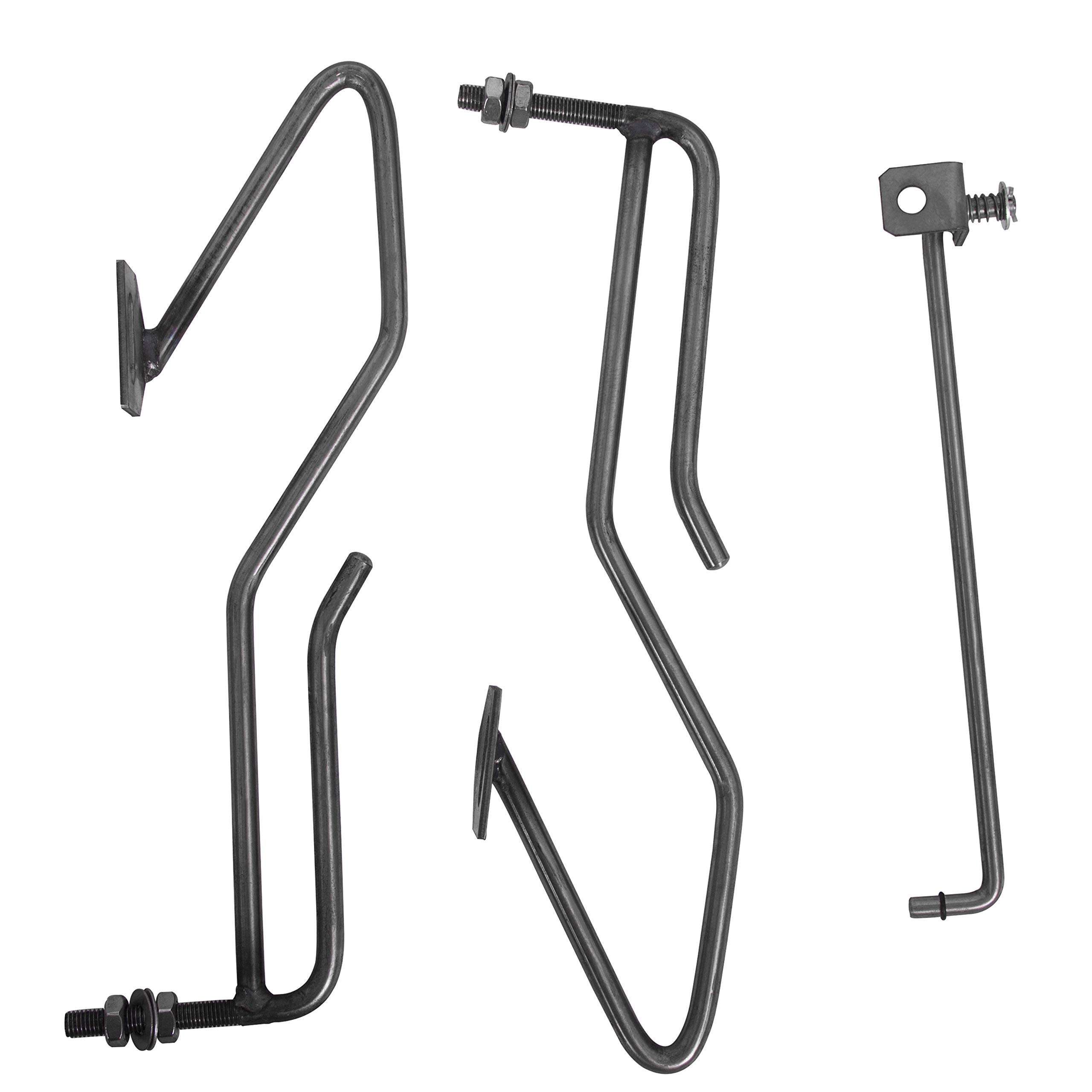 Hood Tilt Flip Kit Compatible with 1953-1956 Ford F-100 First Class Steel