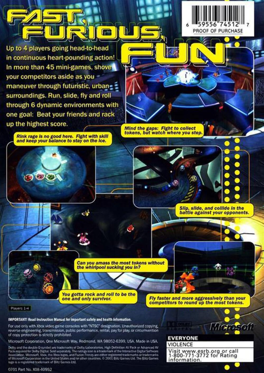 Fuzion Frenzy - Xbox