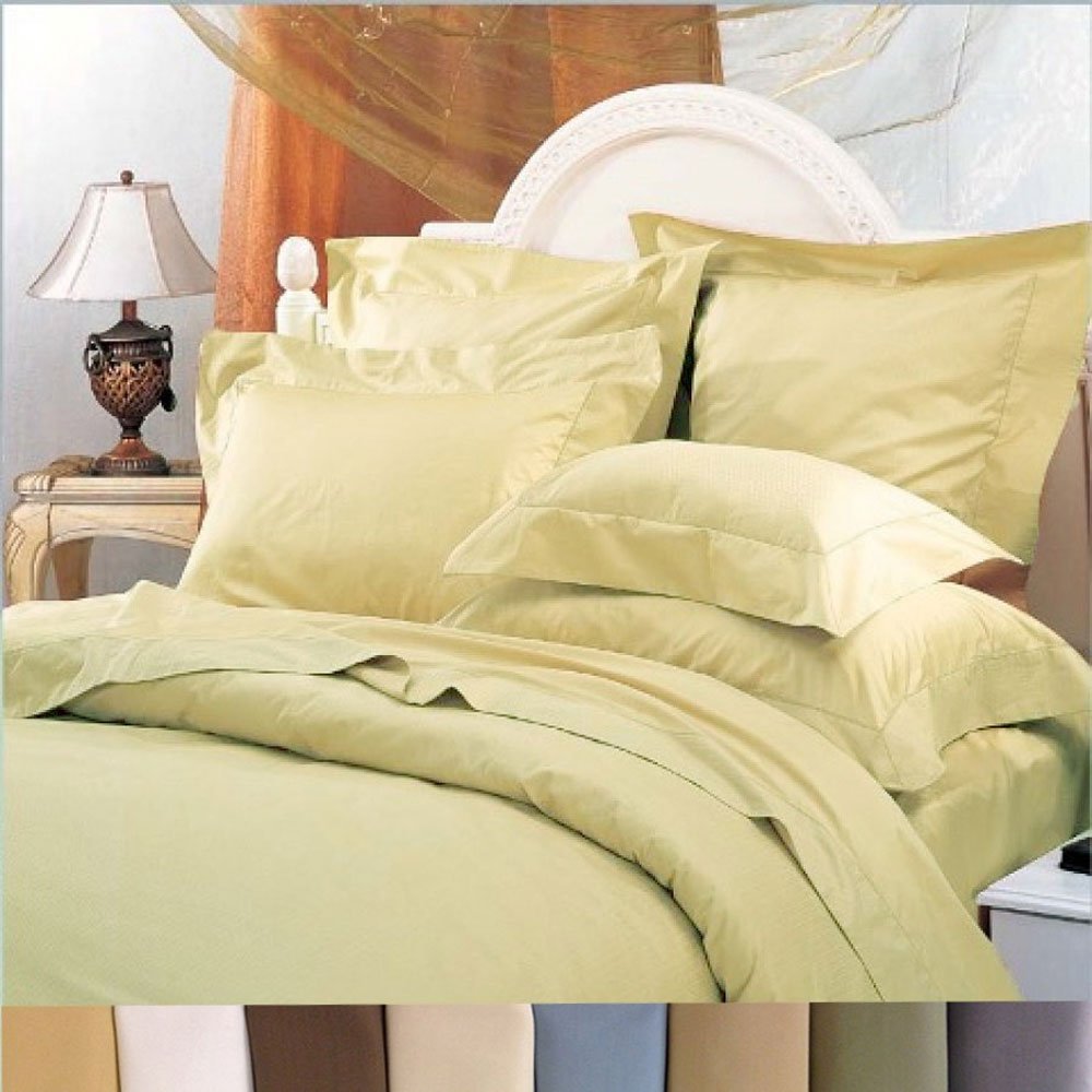 Royal Hotel Cotton-Blend Duvet Covers Wrinkle-Free Soft Cool and Breathable - 650 Thread-Count 3pc Duvet Cover Set, King/Cal-King Size, White