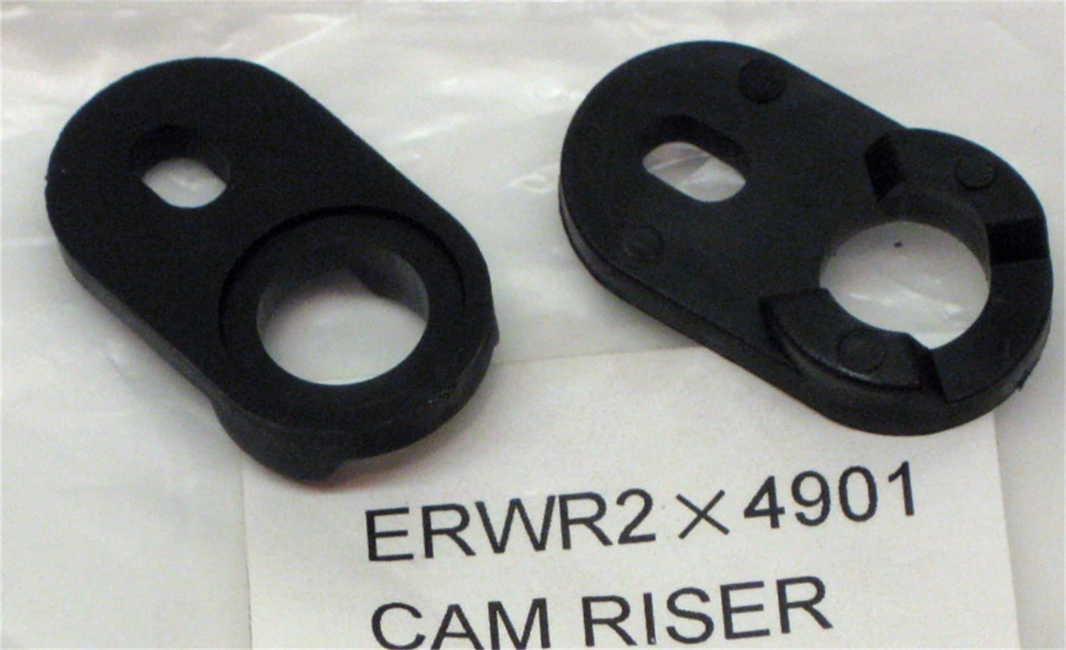 WR2X4901 Refrigerator Door Hinge Cam Riser 2 PACK Compatible with GE Refrigerator AP2058495 PS297995 Door Hinge Cam Riser