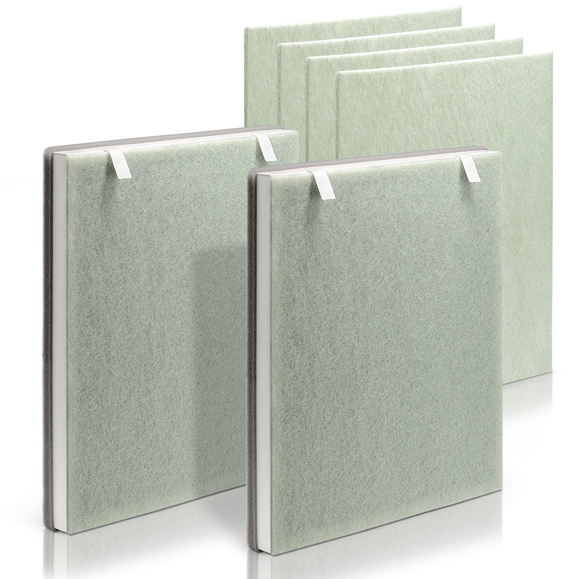 Keedal Vital 100 Pet Care Filter Compatible with LEVOIT Vital 100 Replacement Filter | 2X H13 True HEPA Filters & 4X Extra Pre-Filters | Part# Vital 100-RF