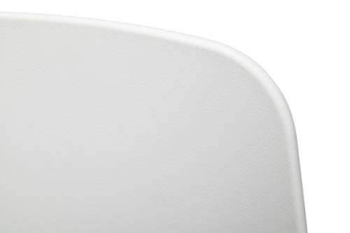 HON Basyx Contempo Guest Stool, 2 Pack, White/Charcoal