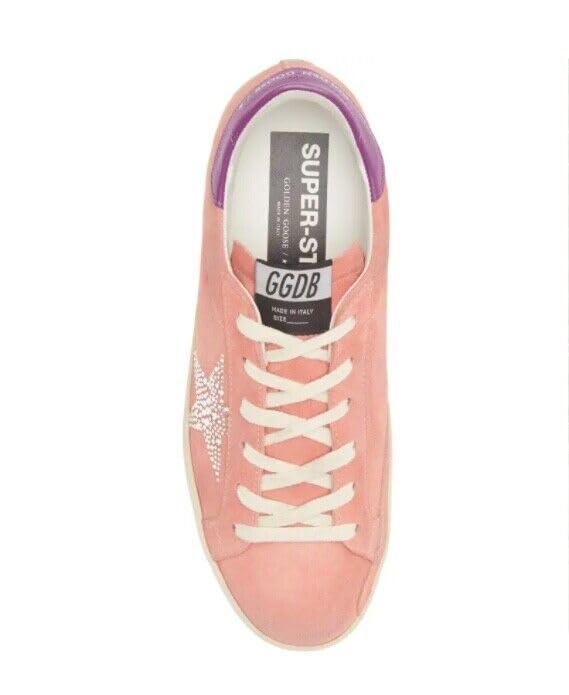 Golden Goose Women's Super Star Pink Sneakers (us_footwear_size_system, adult, women, numeric, medium, numeric_9)