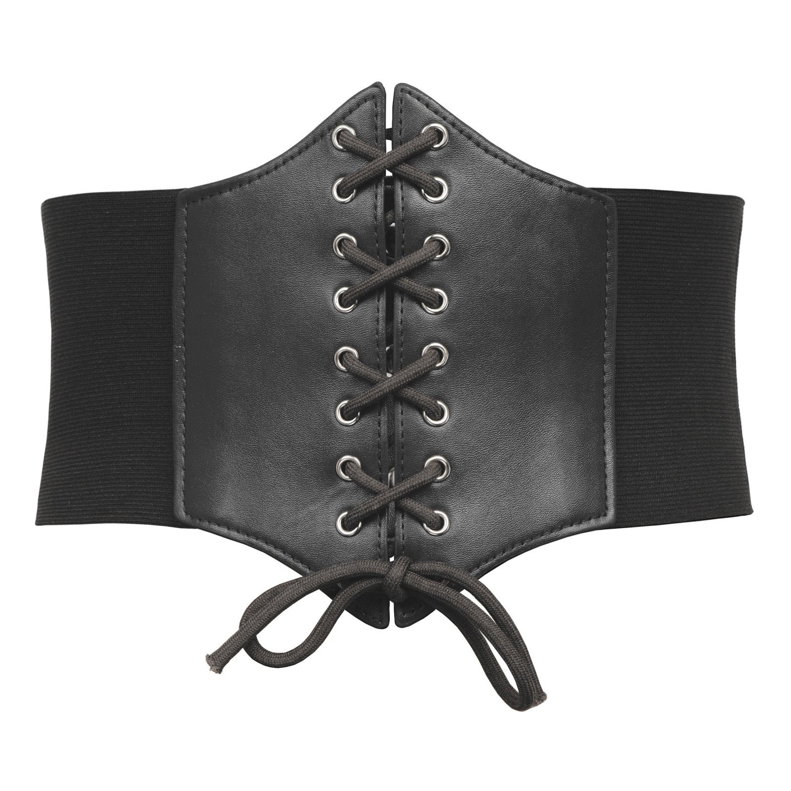 GRACE KARIN Women's Vintage Victorian Plus Size Corset Steampunk Belt for Dress(M,Black)
