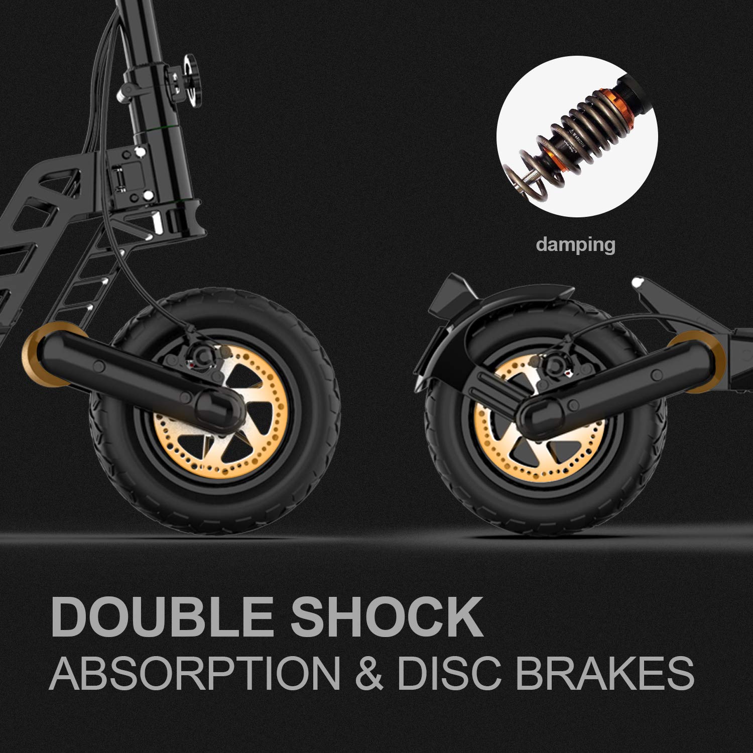 Hiboy Titan Electric Scooter - 800W Motor, 10" Air Tires, 28Miles Range, 25MPH Speed, Foldable & Portable Design