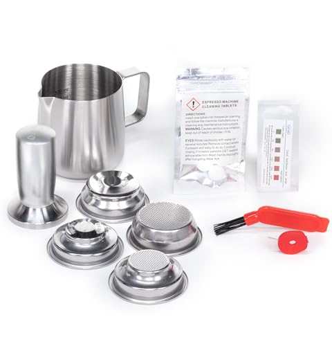 GE Profile Semi Automatic Espresso Machine + Steam Frother | Italian-Made 15 Bar Pump for Balanced Extraction | 15 Adjustable Grind Size Levels | WiFi Connected for Drink Customization | Black