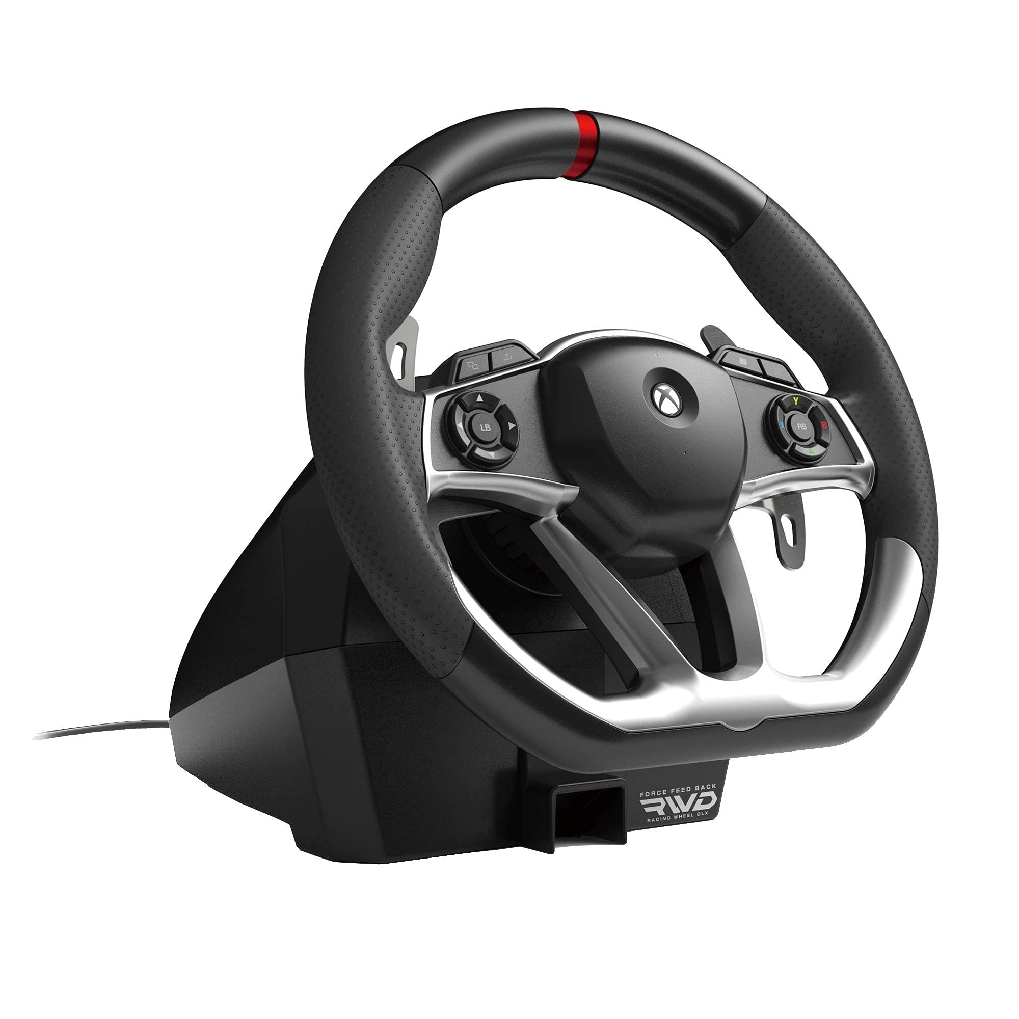 HORI Force Feedback Racing Wheel DLX Designed for Xbox Series X|S - Officially Licensed by Microsoft (Renewed)