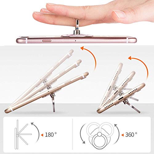 ZOSTLAND 2PCS Super Fighter Gohan Phone Ring,Universal 360°Adjustable Phone Case Finger Grip Stand Holder Desk Stent Mount Car Hook Compatible with iPhone 13 12 11 MAX X Plus iPad (2pcs Monkey)
