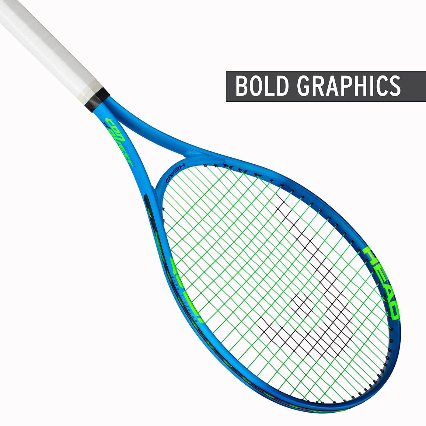 HEAD Ti. Conquest Pre-Strung 27in. Blue Tennis Racquet