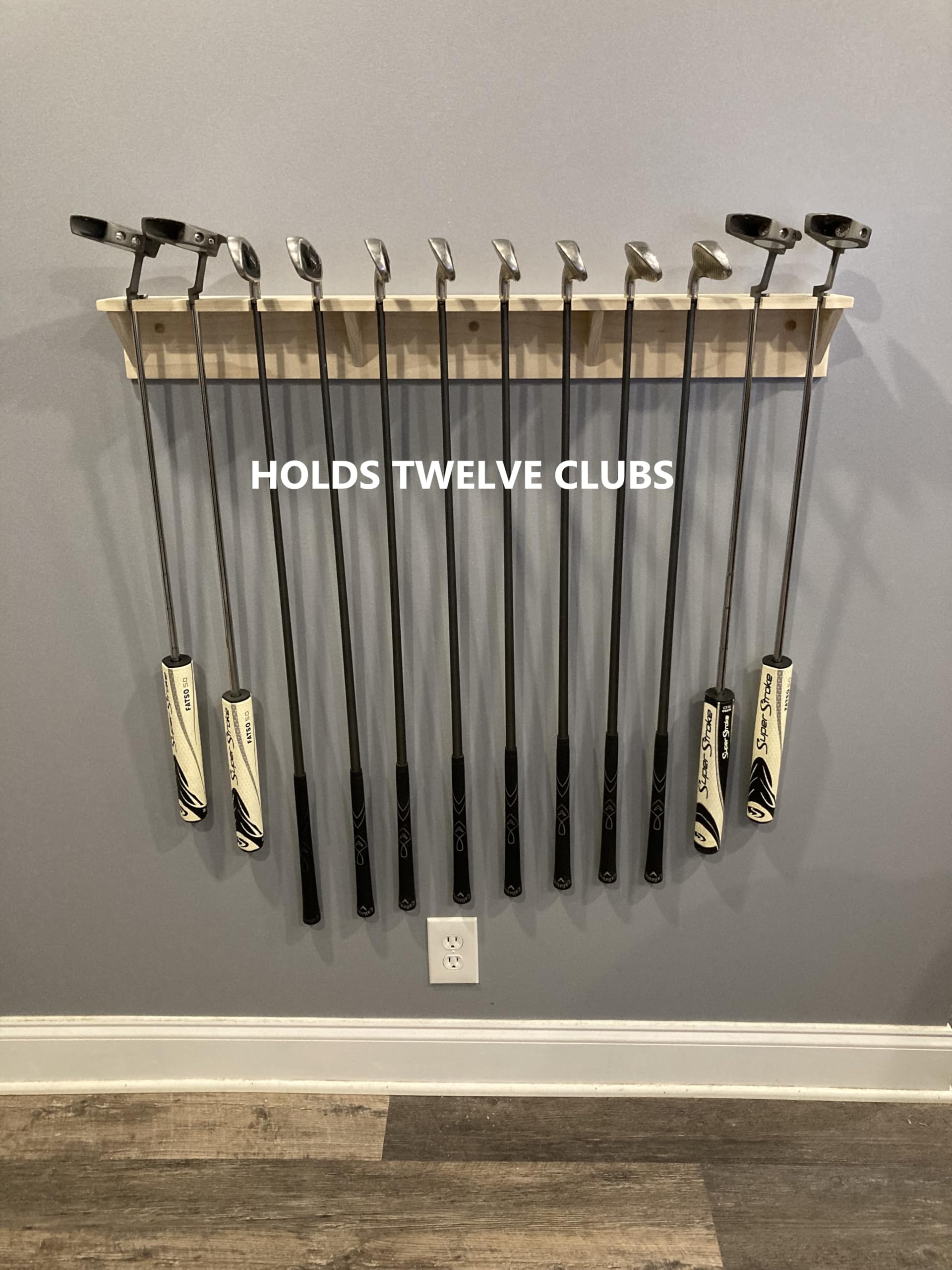 Golf Club Display Rack 12 Club Holder