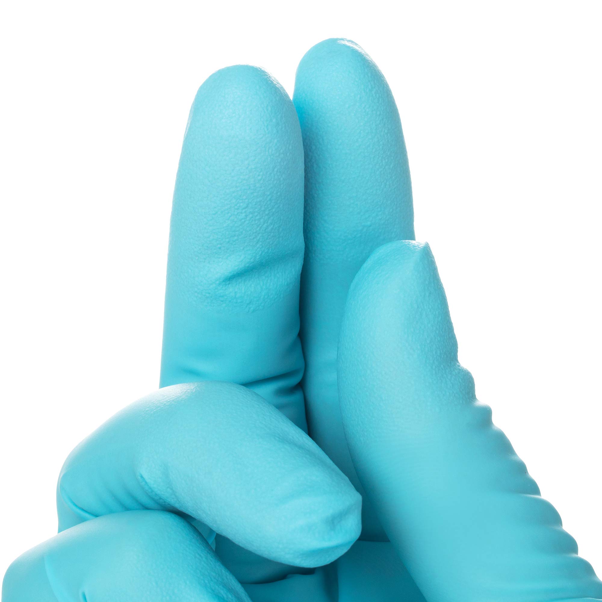 HALYARD Blue Nitrile Exam Gloves, Powder-Free, Non-Sterile, 5.9 mil, 9.5", Blue, Medium, 53102 (Case of 1000)