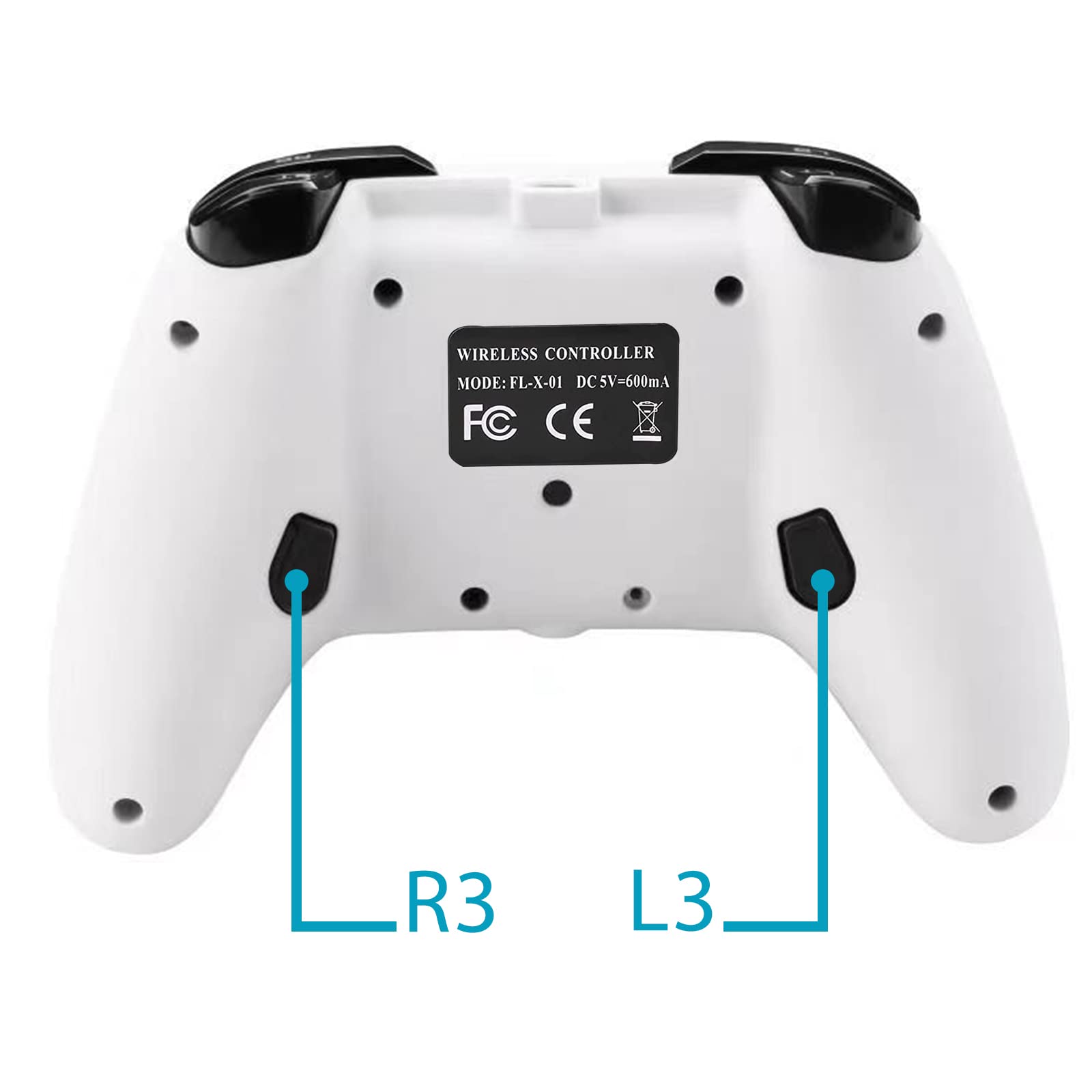 INVICEQ Wireless Controller for Xbox One Game Controller Wireless Game Controller for Xbox One S/X Video Game Controller for Xbox One Series and PC (Windows7, 8, 10) with No Audio Jack