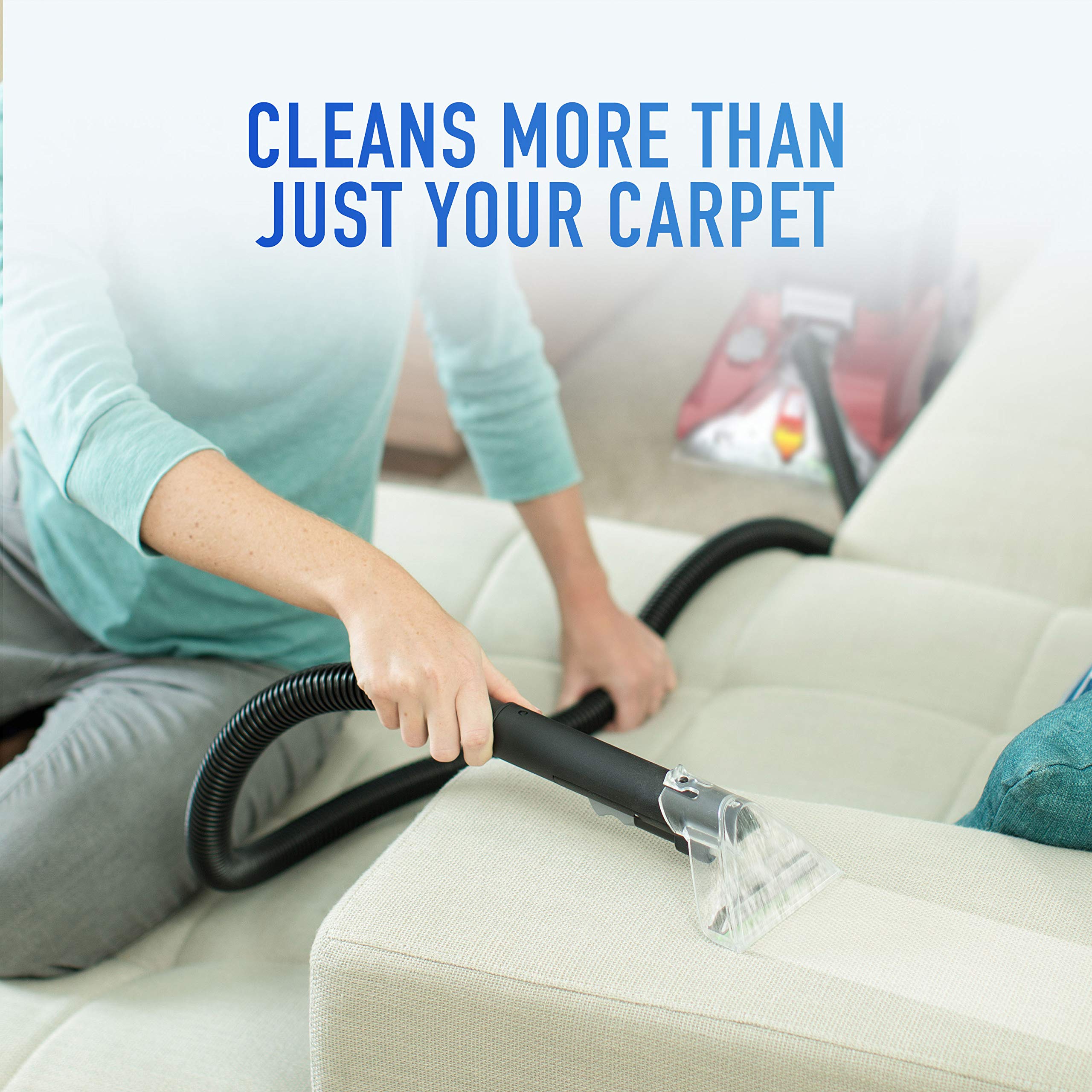 Hoover PowerScrub Deluxe Carpet Cleaner Machine, FH50150NC + 64 oz Everyday Carpet Cleaner Solution, Deep Cleaning Carpet Shampoo, AH31924