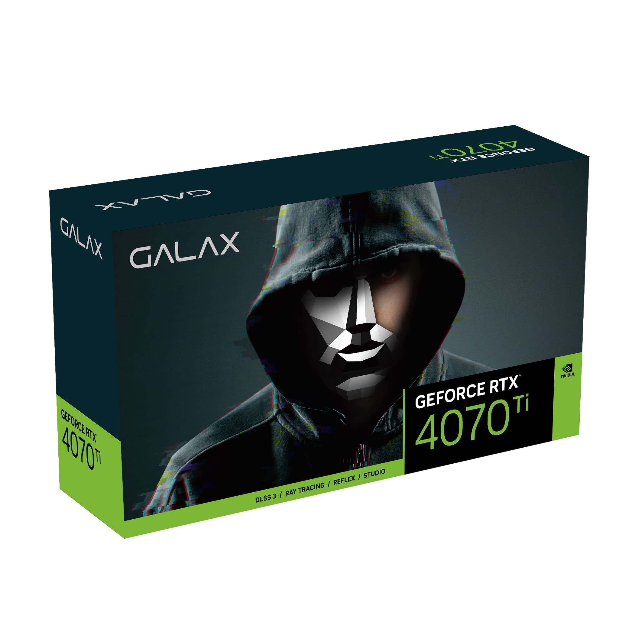 GALAX GeForce RTX™ 4070 Ti EX Gamer White V2, Xtreme Tuner App Control, 12GB, GDDR6X, 192-bit, DP*3/HDMI 2.1/DLSS 3/Gaming Graphics Card (with Graphics Card Brace Support)
