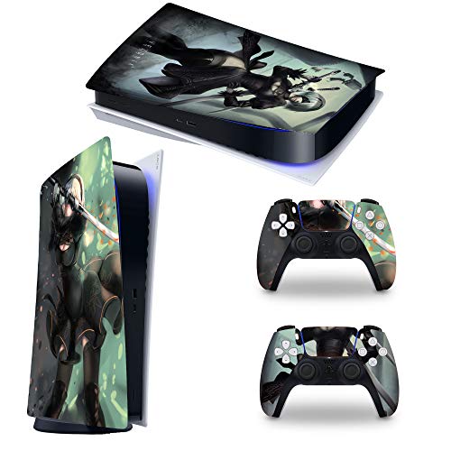 Game 16+ Girl PS5 Console and Controller Skin Set - playstation 5 Vinyl( Only fit PlayStation 5 regular)