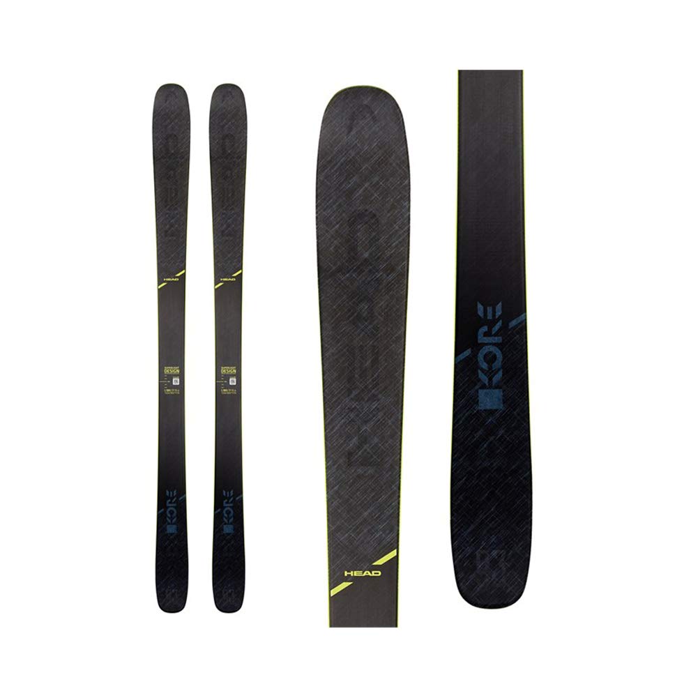 HEAD Unisex Kore 93 Graphene Grey Freeride All-Mountain Skis, Size: 171