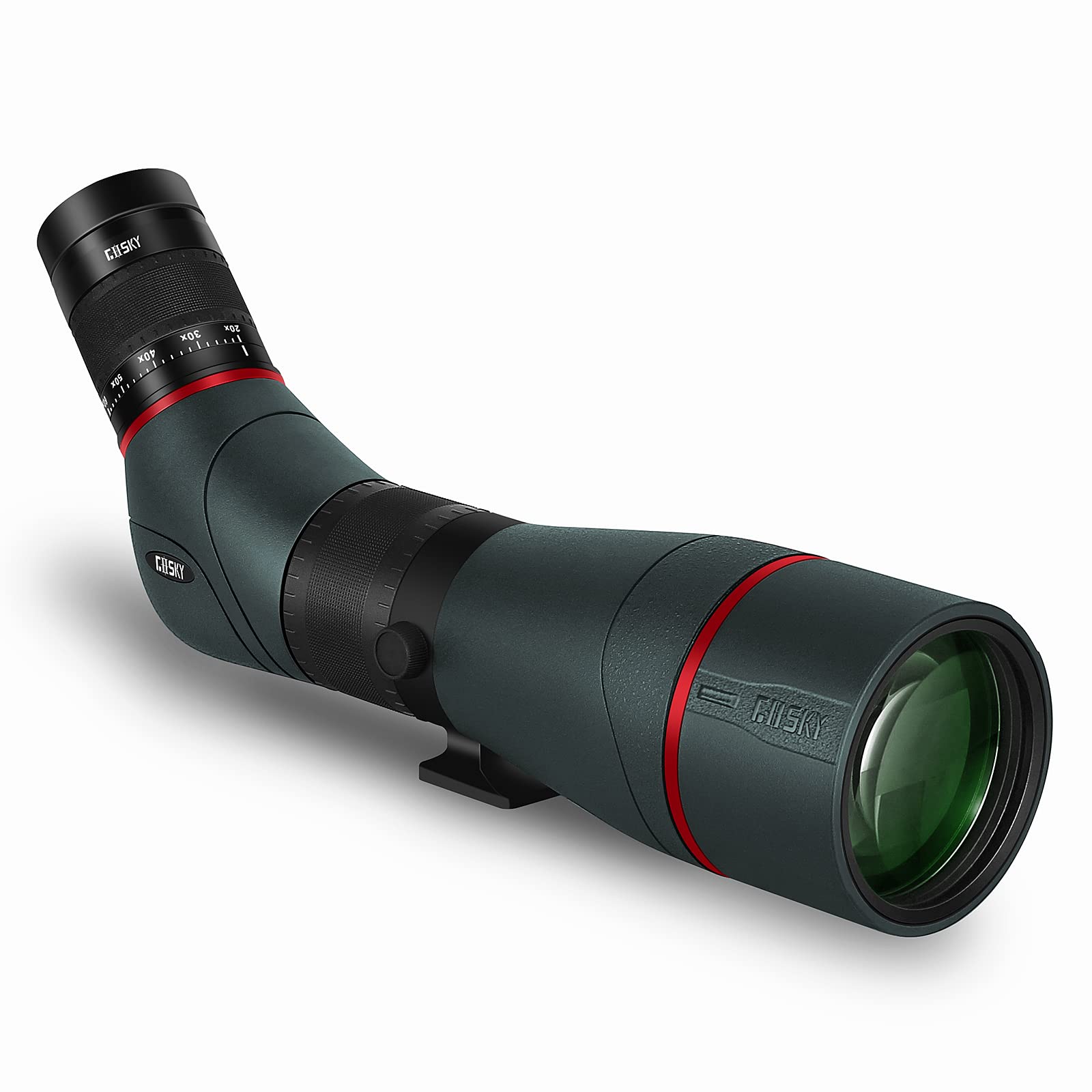 Gosky EagleView Upgrade 20-60x85mm ED Spotting Scope - Ultra High Definition & Extra-Low Dispersion Optics Spotter Scope with Smartphone Adapter