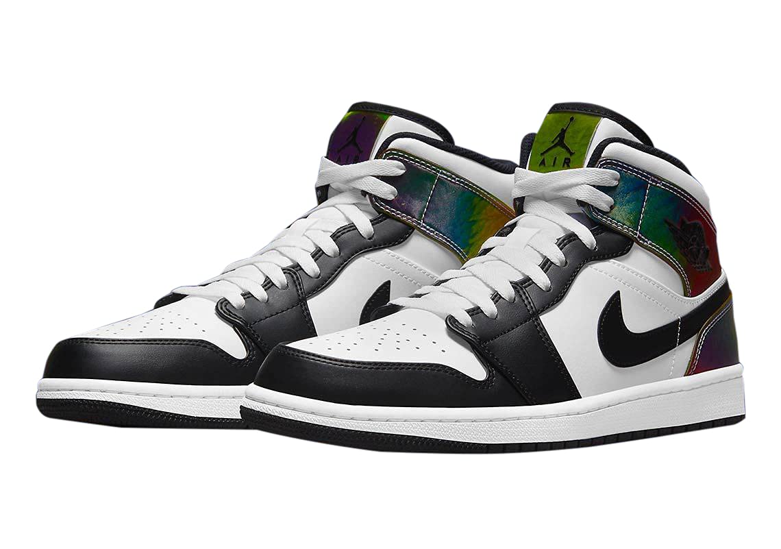 Jordan Mens Air 1 Mid SE DM7802 100 Heat Reactive - Size 14 White/Black