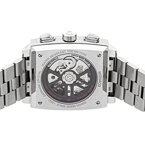 Tag Heuer Monaco Automatic Black Dial Watch CBL2113.BA0644 (Pre-Owned)