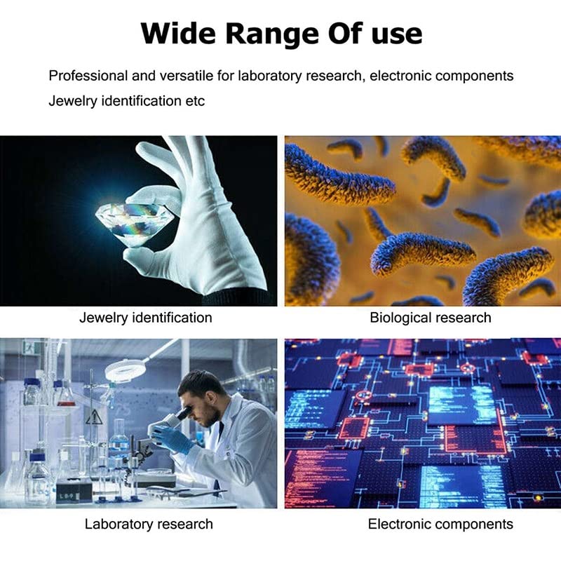 Handheld Digital Microscope Accessories 1600X USB Digital Microscope 8 LEDs 2MP Electronic Microscope Zoom Camera Magnifier Lift Stand Adapter Microscope Accessories