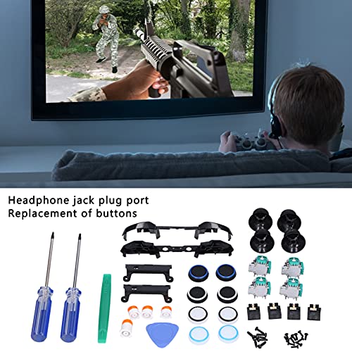 Joystick Replacement Set, The Thumb Rocker Joystick Controller Repair Kit for Xbox One Controller