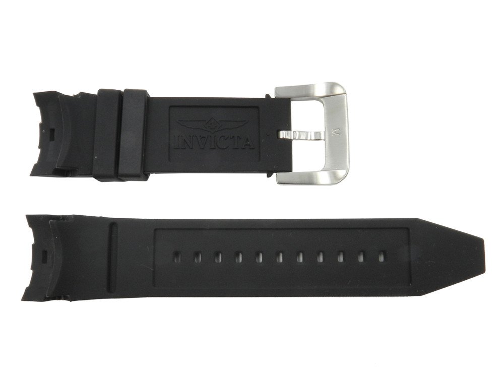 Genuine Invicta Pro Diver 26mm Black Watch Strap for Model 17878, 17877, 17879, 18019, 6977, 6979, 22311, 18038, 22797