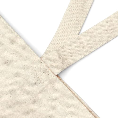 Gone Coastal Reusable Canvas Bag Natural Cotton Canvas Bag 15x16 Inches