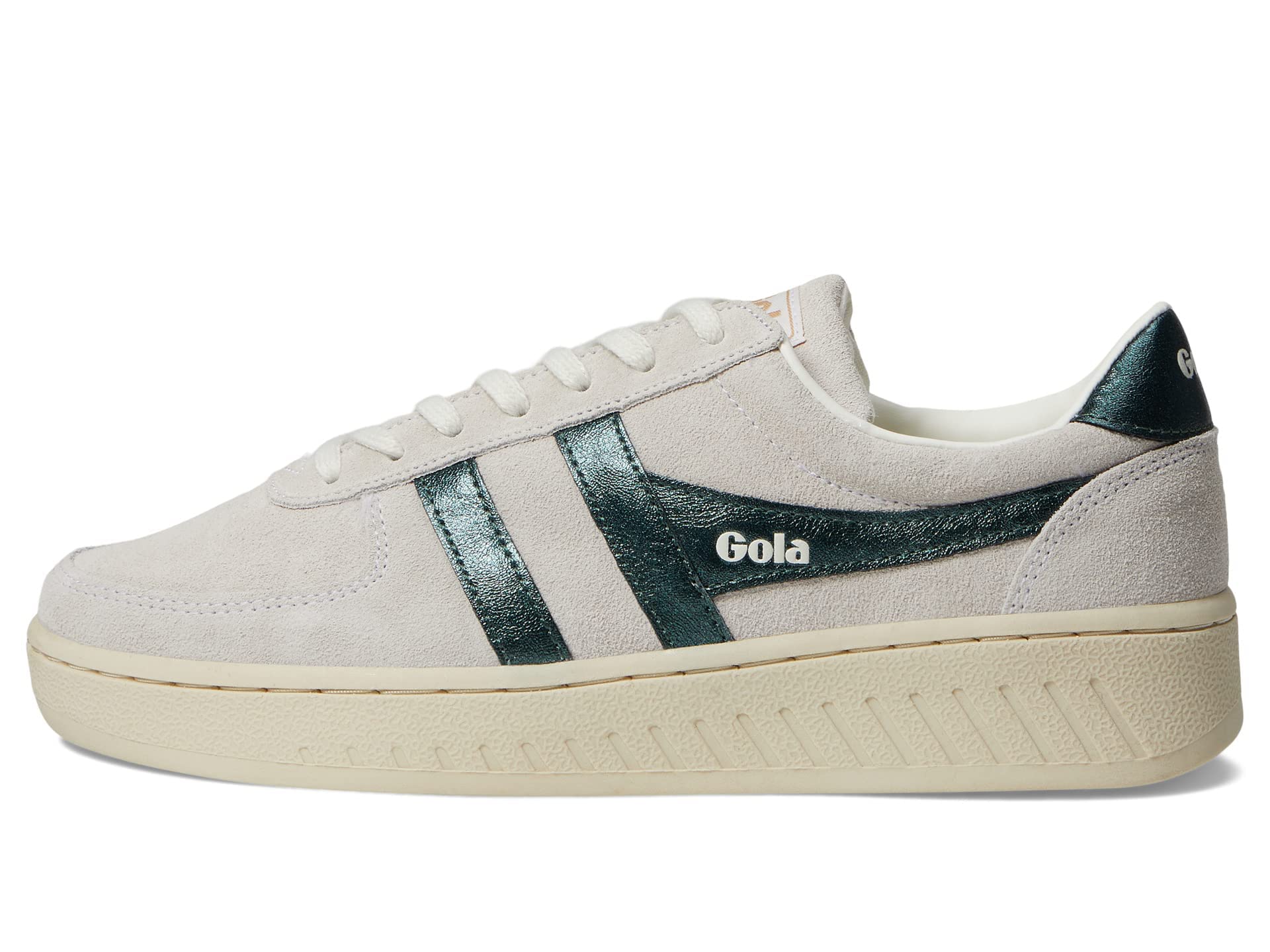 Gola Grandslam Flame Off-White/Dark Green 6 B (M)