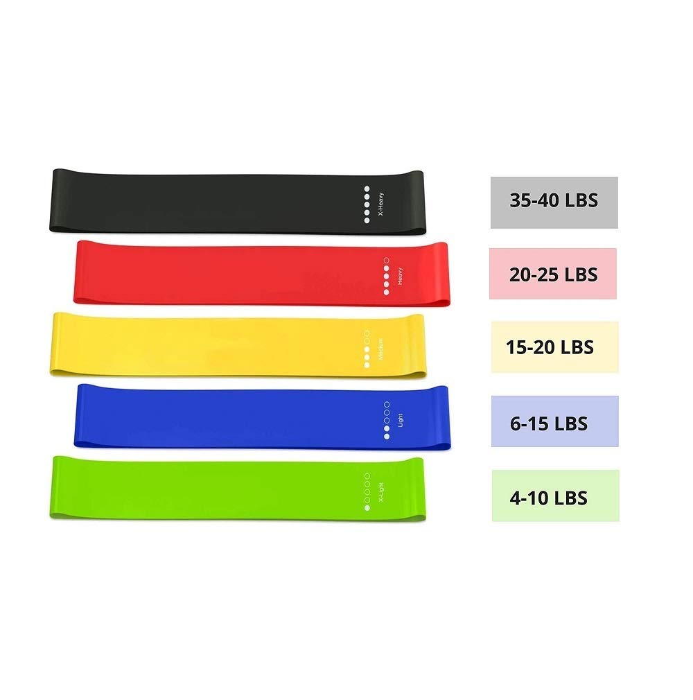 GRASEP Home Gym Straps Workout Yoga Exercises Fitness (Resistance Bands)