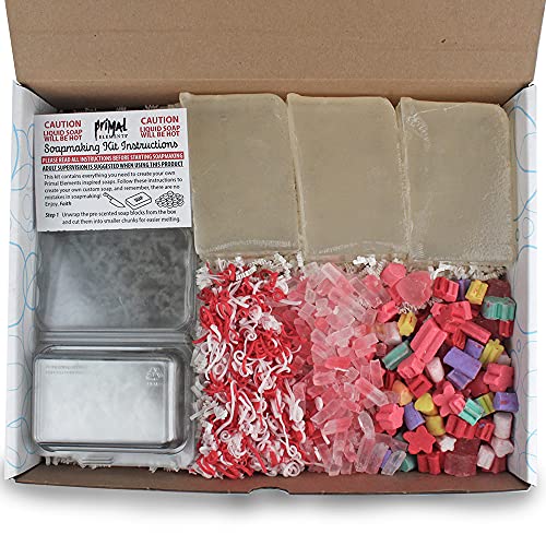 Hearts and Flowers Soap Making Kit