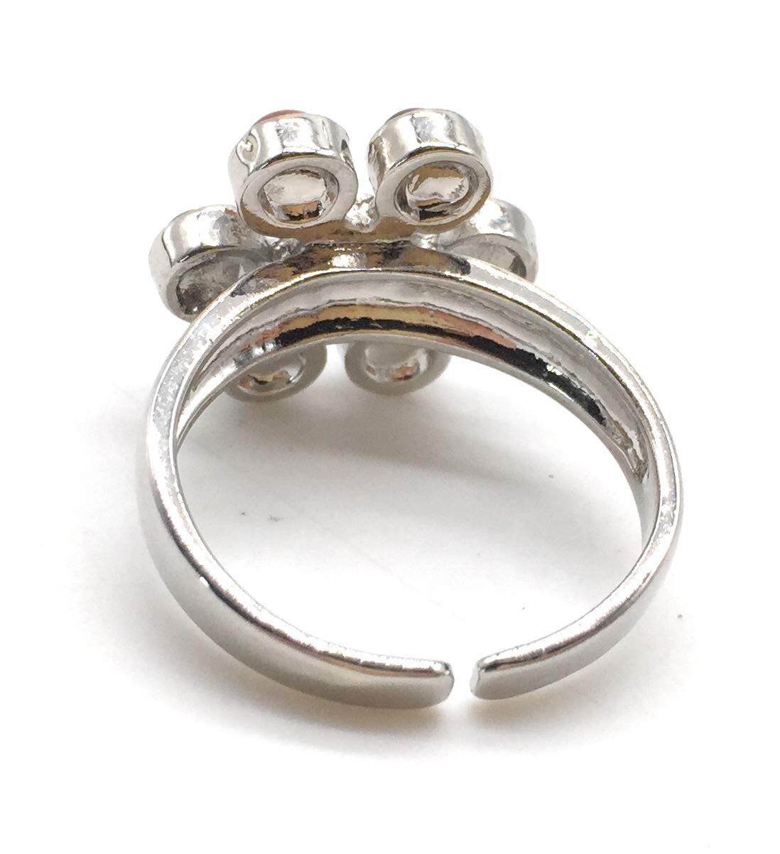 Healing Natural Stones Adjustable 7 Chakra Ring Reiki Gem Jewelry Gift Anniversary Unisex