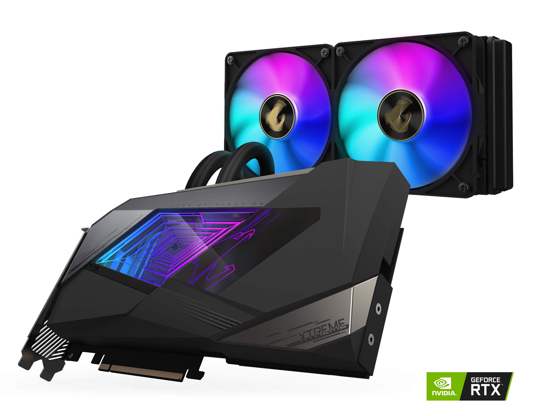 GIGABYTE AORUS GeForce RTX 3080 XTREME WATERFORCE 10G Graphics Card, WATERFORCE Cooling System, 10GB 320-bit GDDR6X, GV-N3080AORUSX W-10GD Video Card
