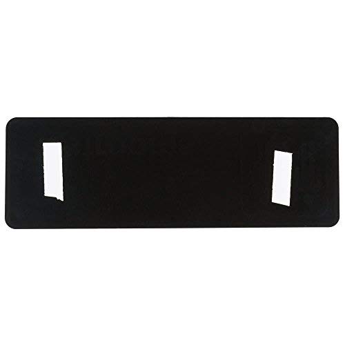 Restrooms Sign - Black and White, 9 x 3-inches Restrooms Sign for Door/Wall, Restroom Signs/Bathrooms Signs by Tezzorio