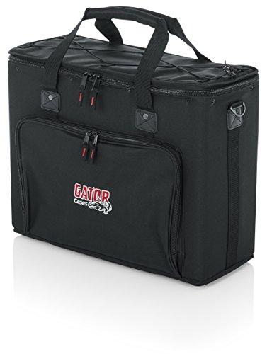 Gator Cases Portable 4U Rack Bag with 14" Rackable Depth; (GRB-4U)