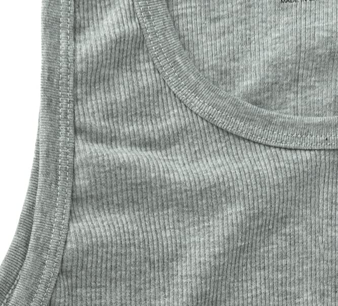 Gelante 6 Packs 100% Cotton Athletic Men's Basic Tank Top 7001-BK-XXXL Black