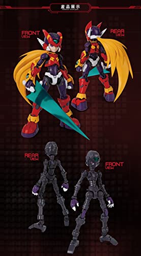 YSBRING E-Model Eastern Model 1/12 Scale ATK Girl Series Model kit with LED, Red