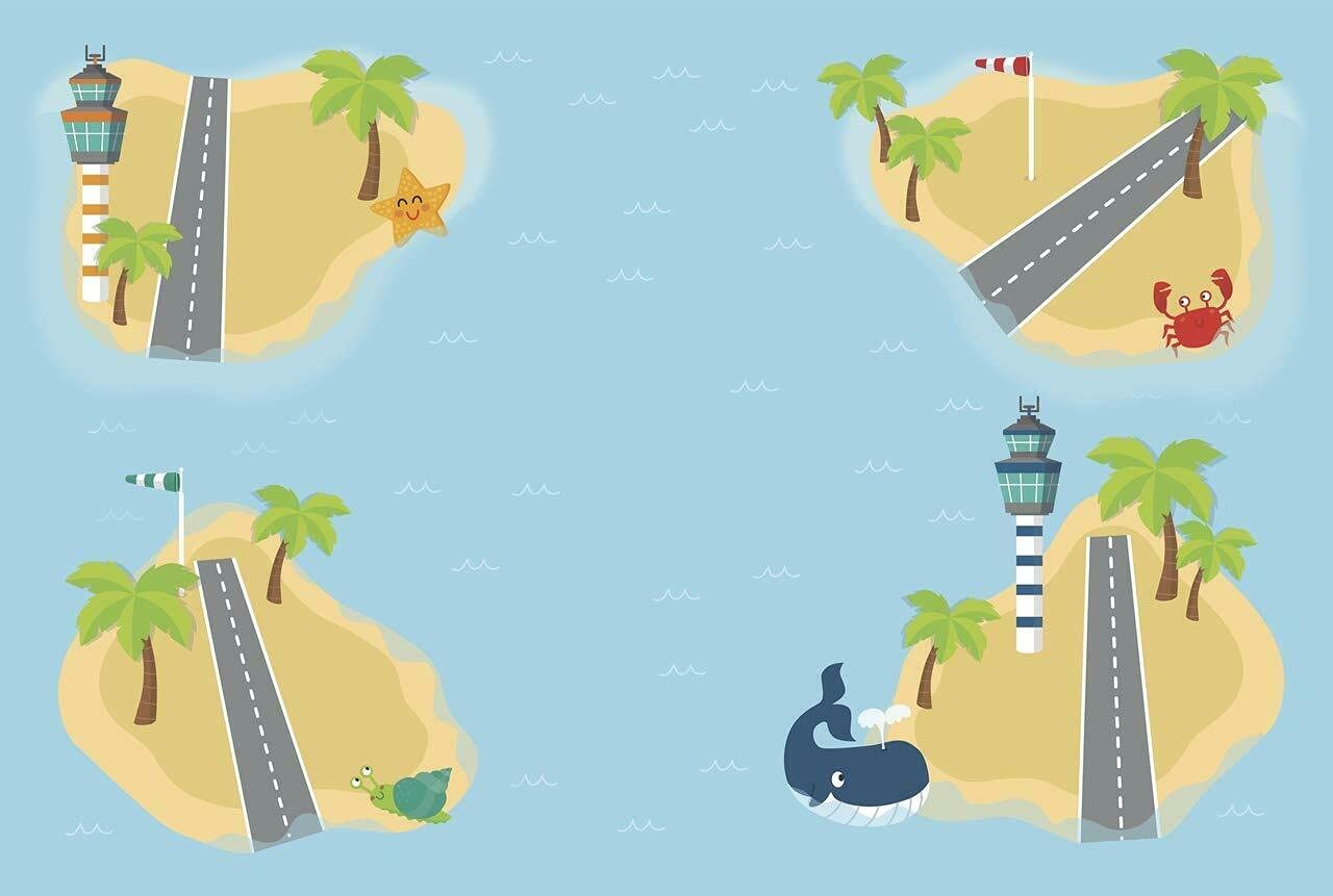 HABA Air Bears - A Compact Magnetic Travel Game for 2-4 Players - Who Will Get Their Vacation Bears to Their Destination Island First?