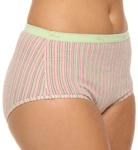 Hanes womens Cotton briefs underwear, 3 Pack - Brief White, 9 US