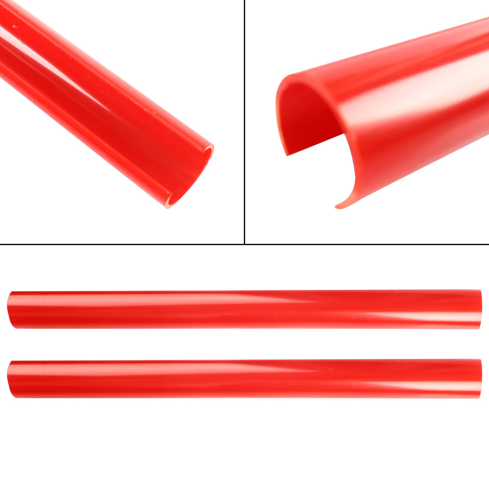 Grille Insert Stripes Replace for 2010-2016 BMW 5 Series F10 F18, 520i 523i 525i 528i 530i 535i 550i Accessories (Red, 5 series)